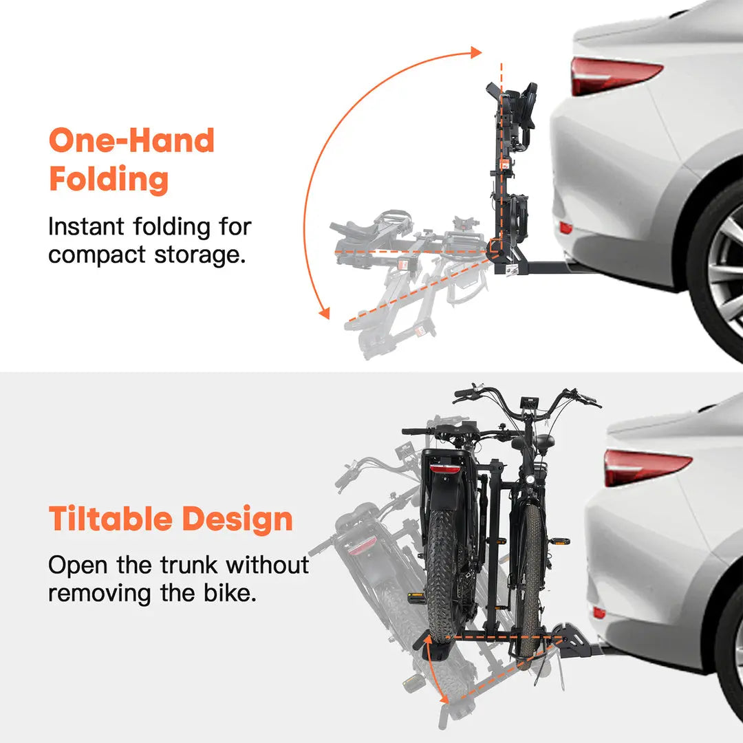 CRAVOT CyberRack E2 Plus Hitch Bike Rack – eJOEbike